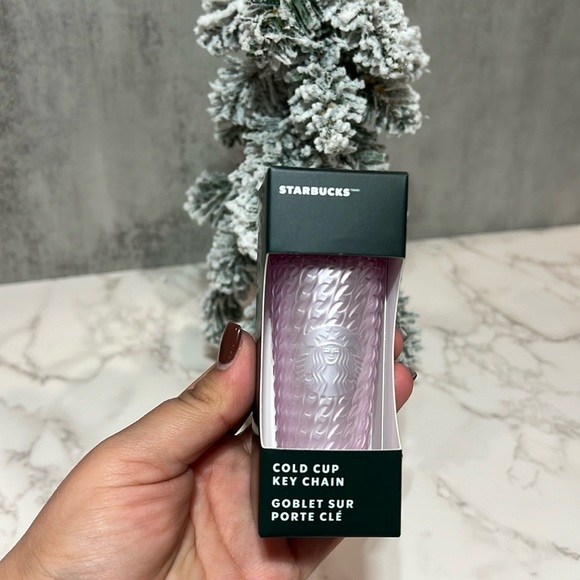 Starbucks | Dining | Starbucks Key Chain Cold Cup Pink 224 | Poshmark